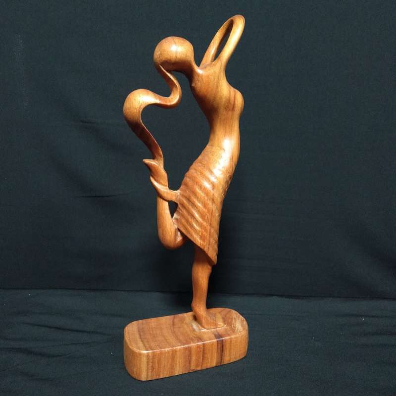 Jual Hiasan Pajangan Rumah Patung Kayu Dekorasi Rumah Patung Ballet Di ...