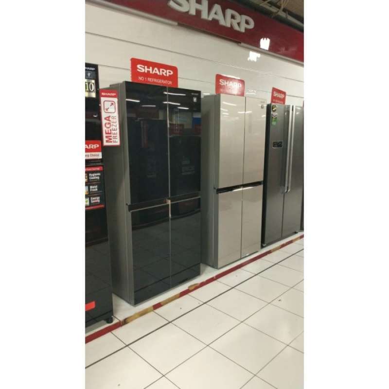 Promo Sharp Sj-if51pg Cg Kulkas 4 Pintu Inverter Plasmacluster Sj If51 ...