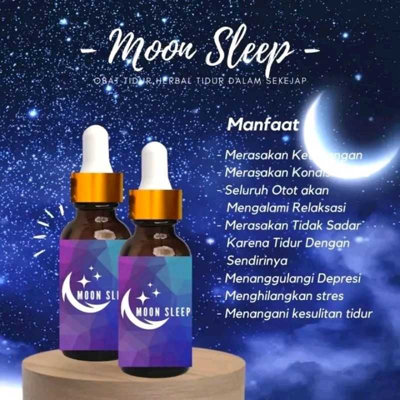 Jual Moonsleep Obat Tidur Insomnia_bius_wanita_pria Di Seller Mahesa ...