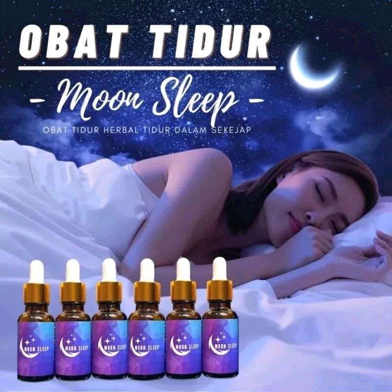 Jual MOONSLEEP Obat Tidur INSOMNIA_Bius_Wanita_Pria di Seller Mahesa ...