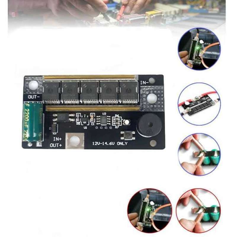 Promo DIY PCB Las Battery Solder Titik Spot Welder Portable Circuit ...