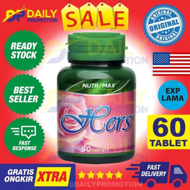 Promo Nutrimax Hers Kesuburan Hormon Wanita Siklus Haid Anti Pms 60 ...