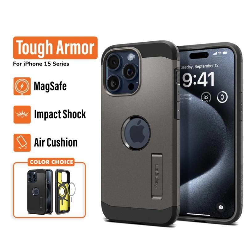 Jual Spigen Iphone 15 Pro Tough Spesifikasi Original, Murah & Diskon ...