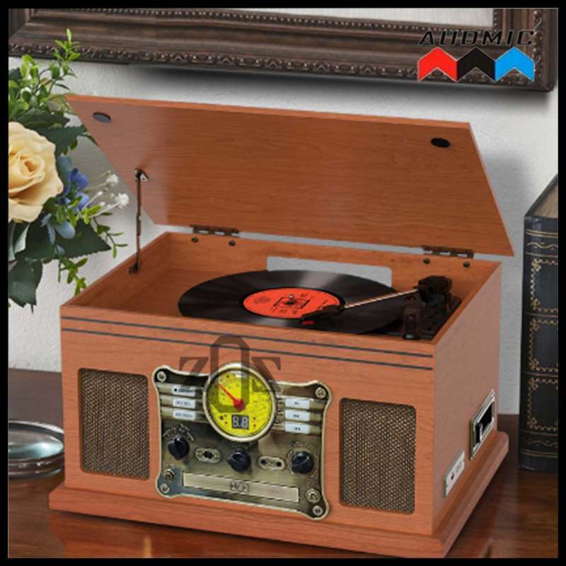 Jual Turntable Player Pemutar Piringan Hitam Vinyl Bluetooth Retro ...
