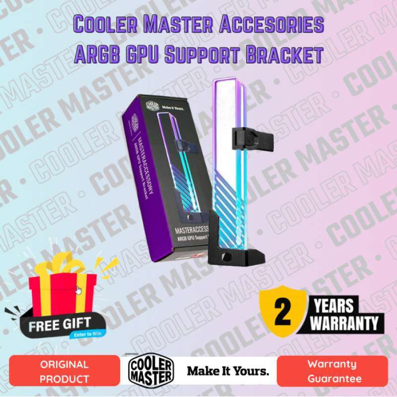 Promo Cooler Master Accesories Argb Gpu Support Bracket Diskon 23% Di ...