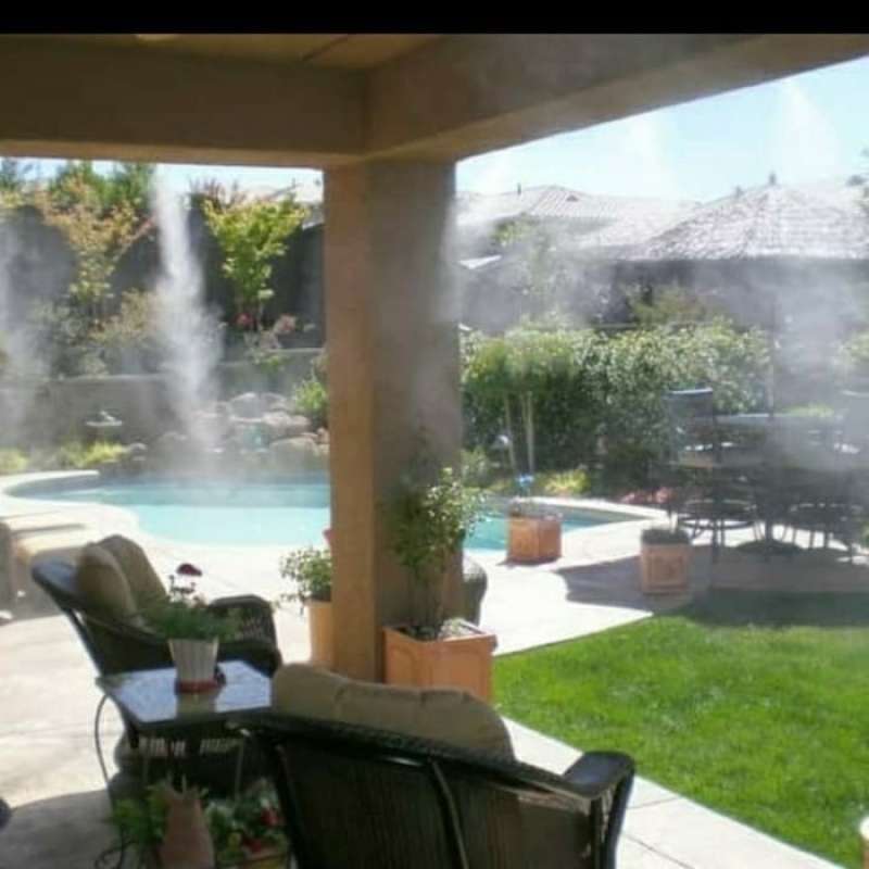 Promo MESIN KABUT WALET LENGKAP SET 22 TITIK NOZZLE SPRAYER MISTING ...