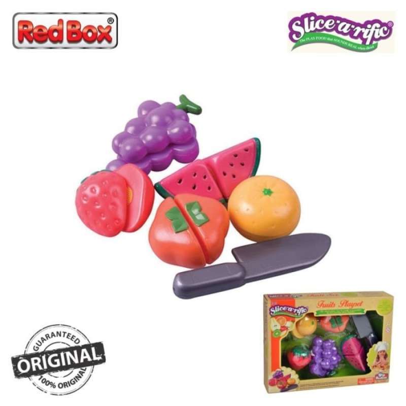 Promo RED BOX TOY SLICE A RIFIC FRUITS PLAYSET 22145 GRAPE WATERMELON ...