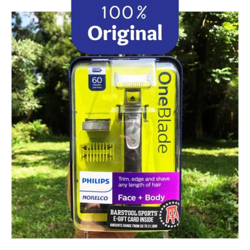 Promo Philips Norelco One Blade Face & Body-Hybrid Electric Trimmer ...