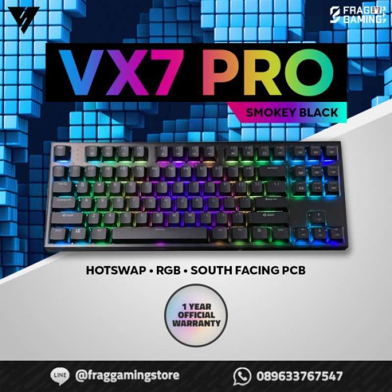 Promo VortexSeries / Vortex VX7 PRO RGB Mechanical Gaming Keyboard Diskon 33% di Seller ...