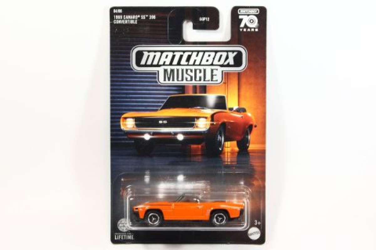 Promo Matchbox Muscle Series 2023 #4/6 1969 Camaro Ss 396 Convertible Ggf12 Hlm77 Diskon 33% Di ...