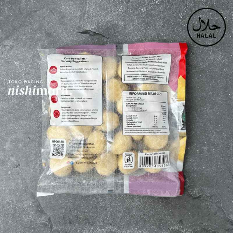 Promo Fish Dumpling Cheese Chicken Cedea - Bakso Ikan isi Keju / Ayam ...