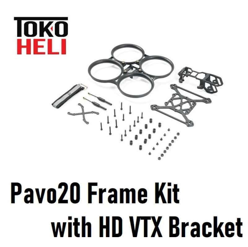 Jual Sale Betafpv Pavo20 Brushless Whoop Frame Kit With Hd Vtx Bracket ...