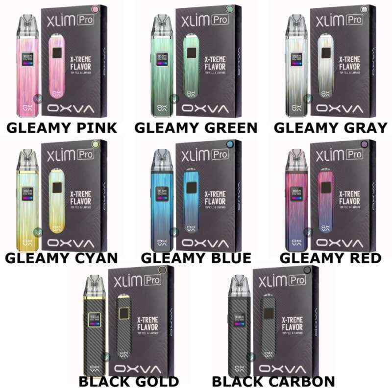 Jual Oxva Xlim Pro Pod Kit 30W 1000Mah Authentic Pods - Brown Leather ...