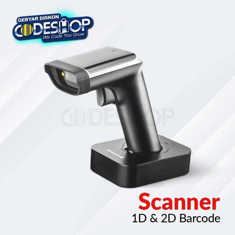 Jual Honeywell Oh4503 Scanner Barcode Wireless 1d 2d Scan Qr Code Usb ...