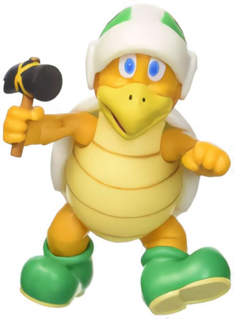 Promo Super Mario Hammer Bro 4 With Hammerbro Action Figure Artikulasi ...