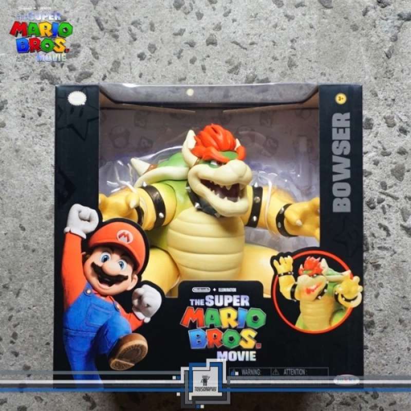 Jual The Super Mario Bros. Movie 7 inch Feature Bowser Action Figure di ...