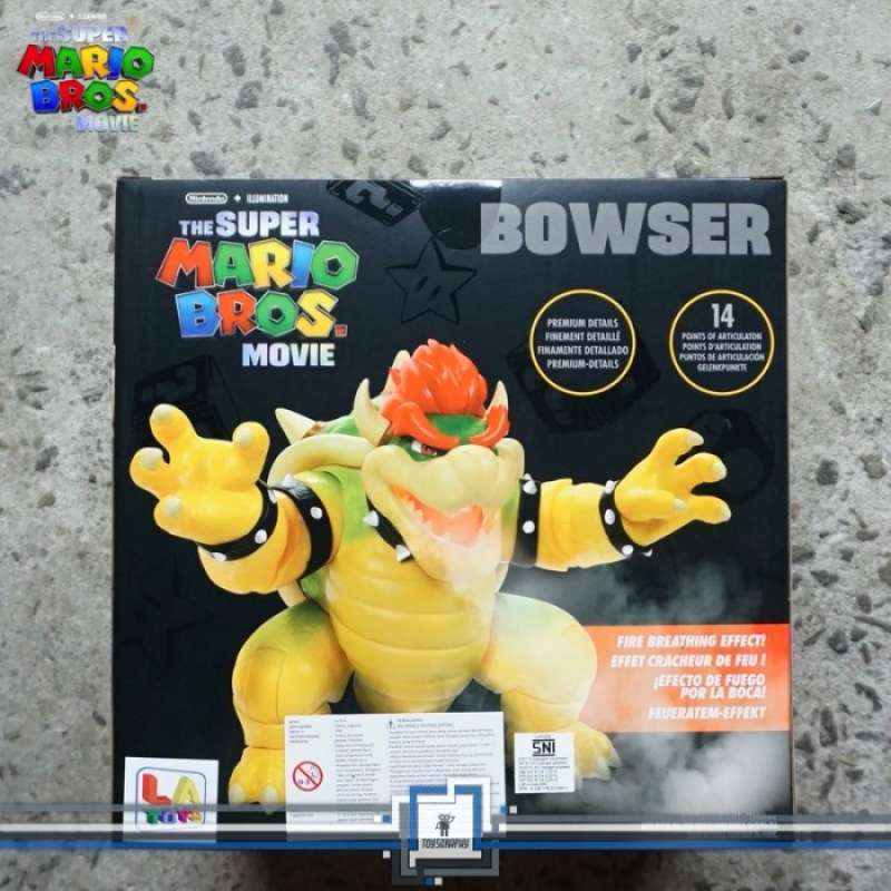 Jual The Super Mario Bros. Movie 7 inch Feature Bowser Action Figure di ...