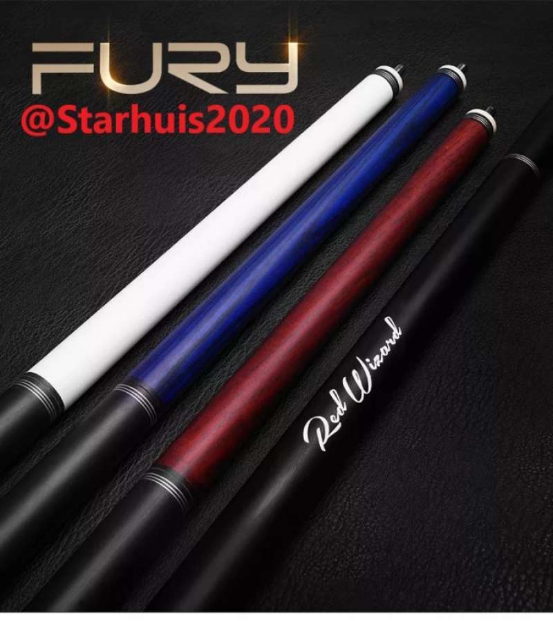 Jual Jump Break Cue Fury Wizard Punch Pool Cue Billiard Maple Shaft ...