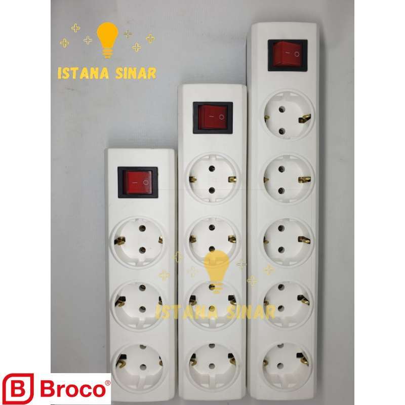 Jual Colokan Listrik Broco 4 Lubang 💯 Harga Murah & Kualitas Terbaik ...