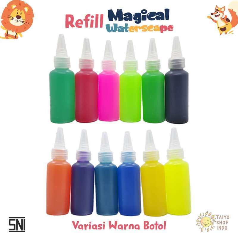Promo Mainan Anak Magical Waterscape Refill Isi Ulang Serbuk Ajaib ...