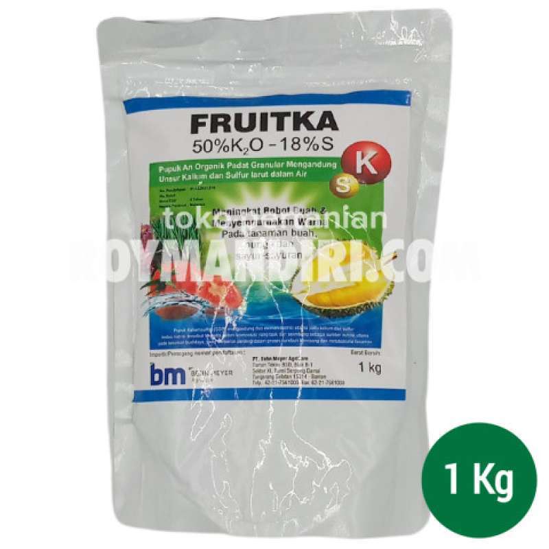 Promo PUPUK PADAT FRUITKA MENGANDUNG UNSUR KALIUM DAN SULFUR Diskon 33% ...