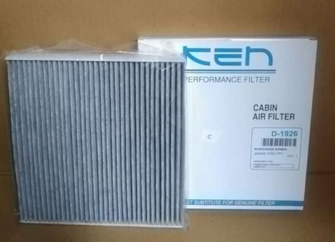 Promo Ken Filter Ac Kabin Honda Freed Jazz City Hrv Type D1926c (carbon ...