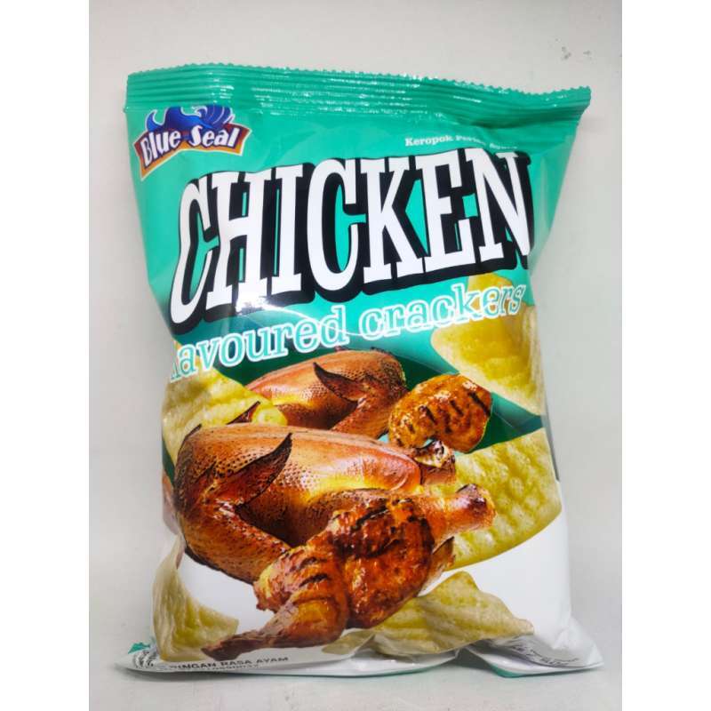 Jual BLUE SEAL CHICKEN FLAVOURED CRACKERS 50 GR di Seller TOKO ASBA7 ...