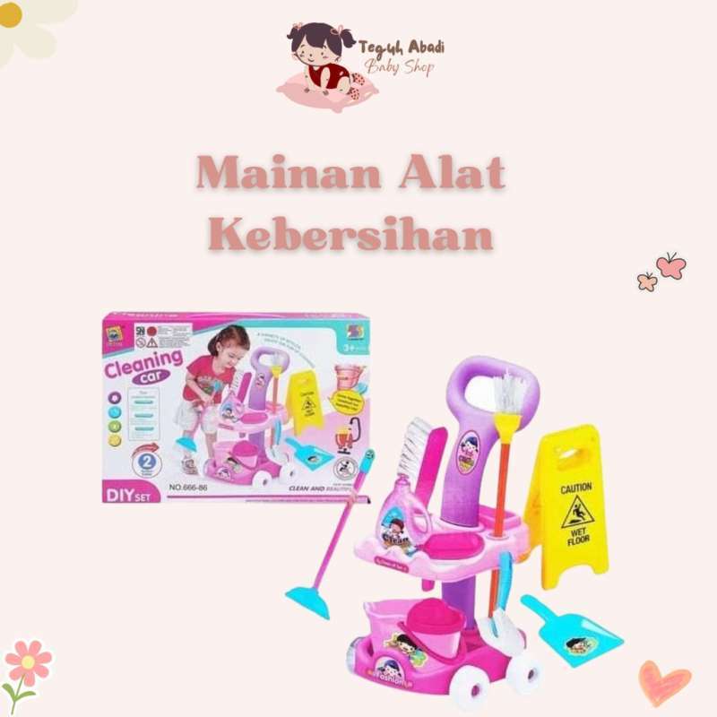 Jual [TA] Mainan Anak Alat Kebersihan / Cleaning Set Anak / Mainan Anak ...