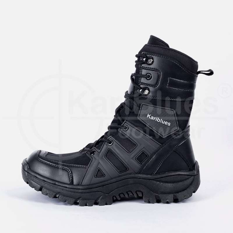 Jual Sepatu Tactical Pdl Tni Polri Sepatu Safety Boots Militer ...