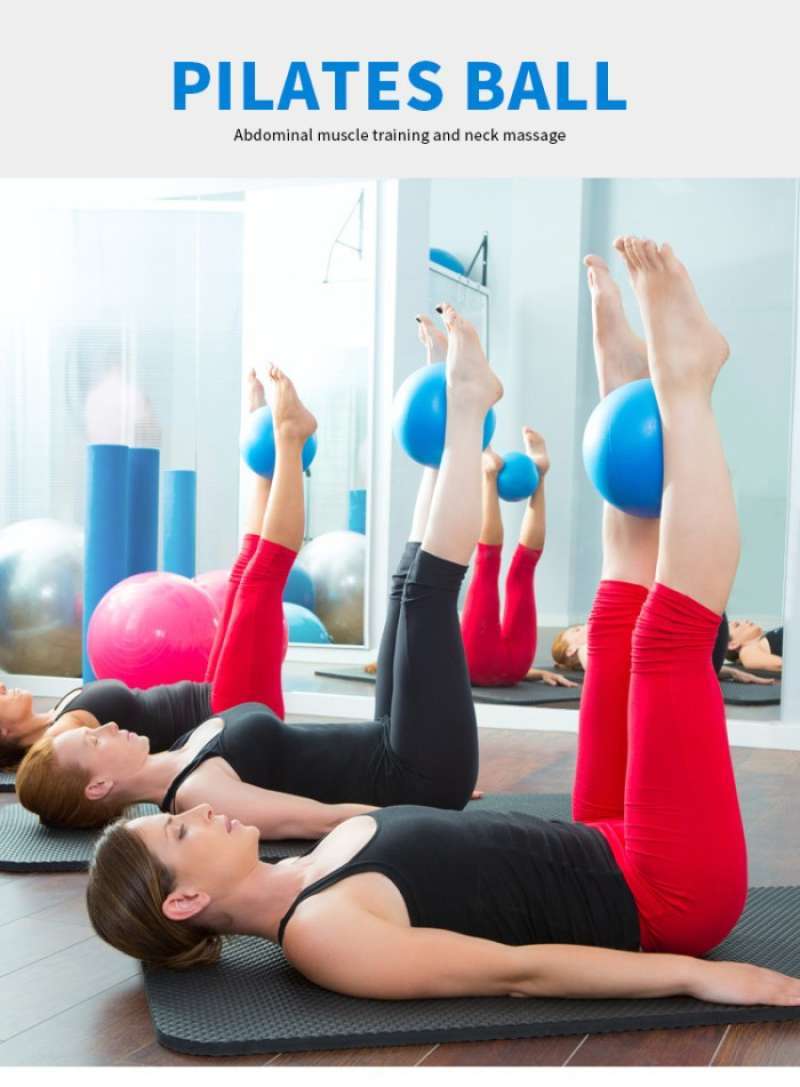 Promo Gst Mini Pilates Ball Anti Burst Small Exercise Ball Workout Bola ...