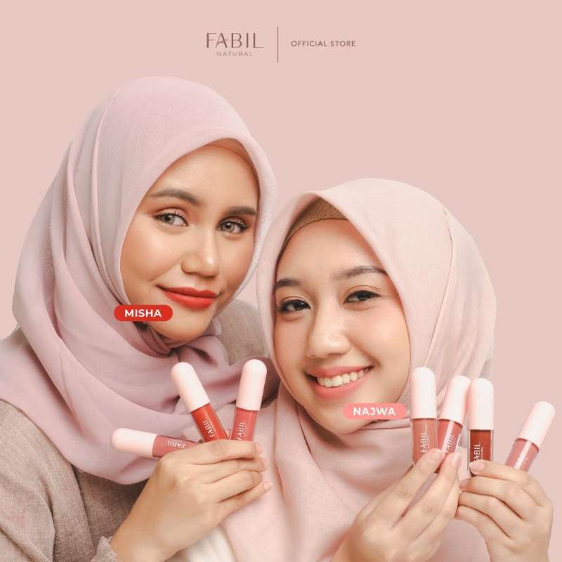 Jual Fabil Lip Matte With Moringa & Vit E - Soft Matte Finish Dan Wudhu ...