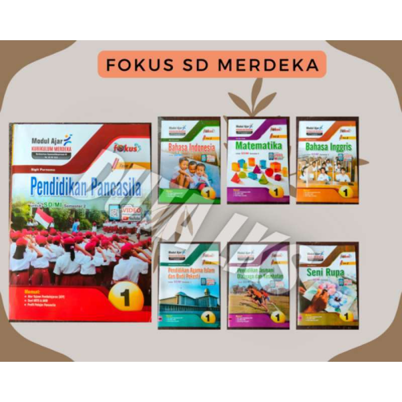 Jual Buku Lks Fokus Sd Kelas 1 Genap Kurikulum Merdeka - B. Indonesia ...