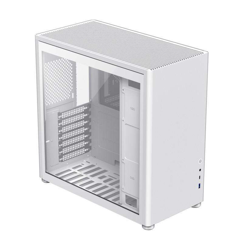 Jual Casing Komputer Gamemax Spark PRO Full White ATX Case CPU di Seller Foursquare Computer ...