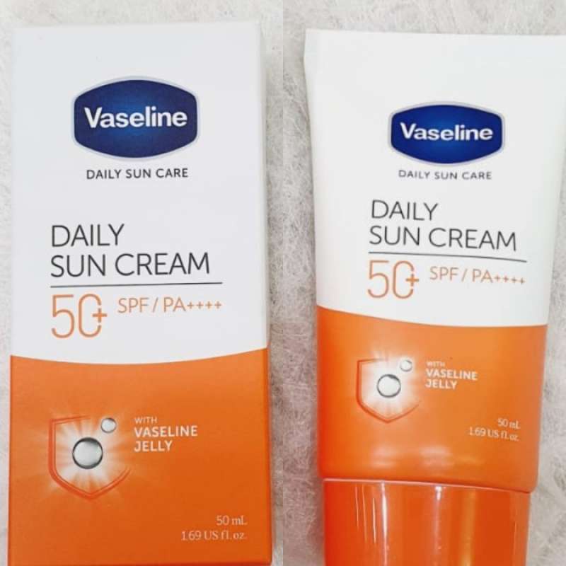 Jual Vaseline Daily Sun Cream SPF 50 PA++++ 50 Ml/ Sunblock Wajah di ...