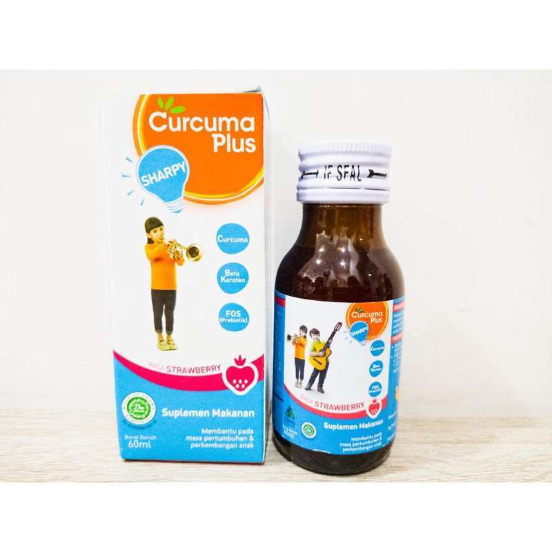 Jual CURCUMA PLUS DHA/ SHARPHY SYRUP 60ML - STRAW di Seller MANDIRIJAYA ...