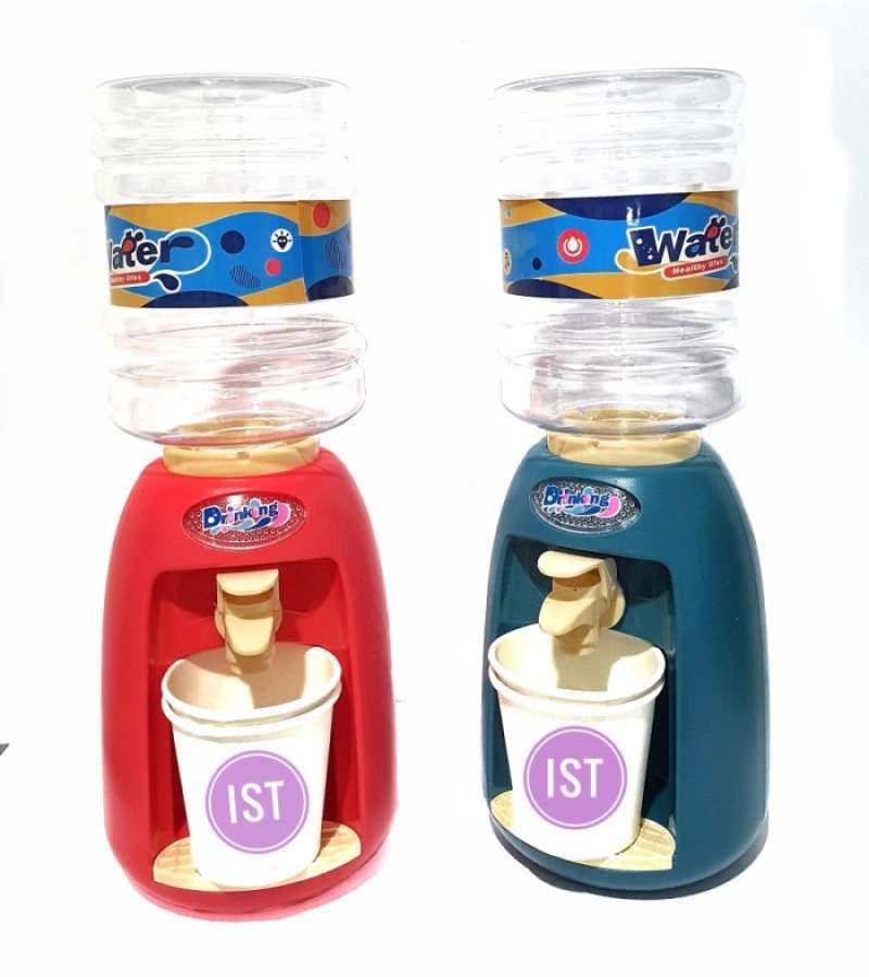 Jual Mainan Anak Mini Water Dispenser Minuman Galon Air Minum Mineral ...
