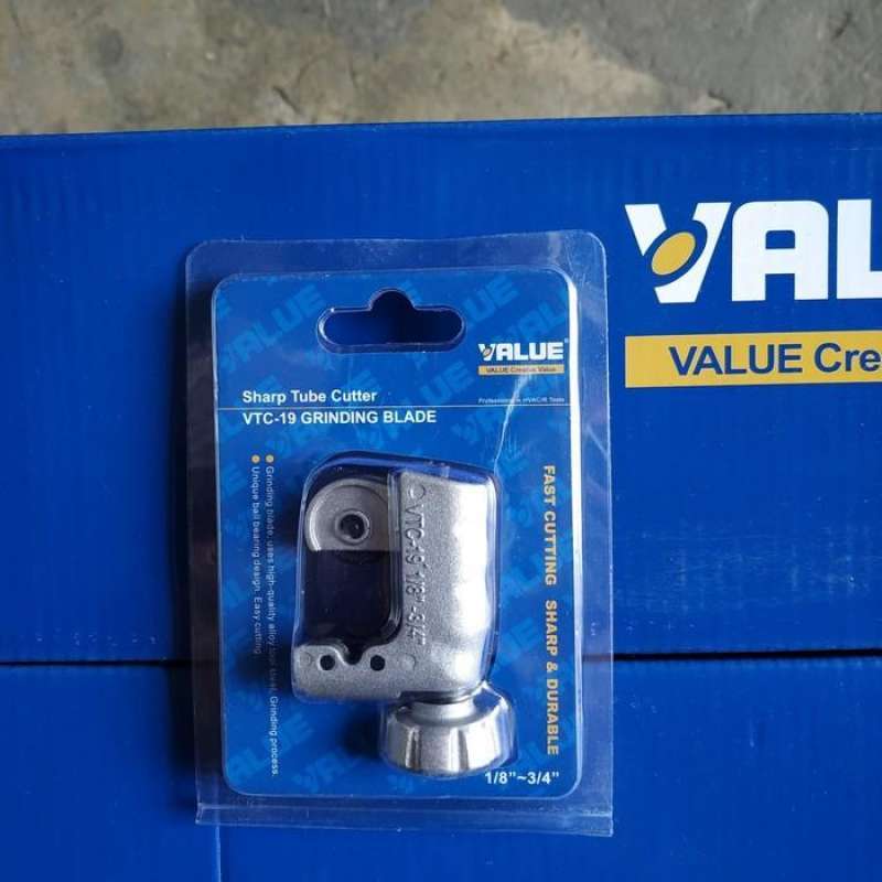 Jual VALUE Sharp Tube Cutter Grinding Blade 1/8-3/4. Pipe Cutter di ...