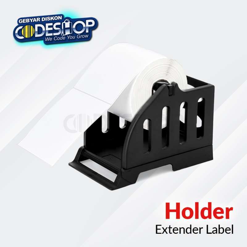 Promo Holder Extender Dudukan Label 110mm Printer Barcode Universal ...