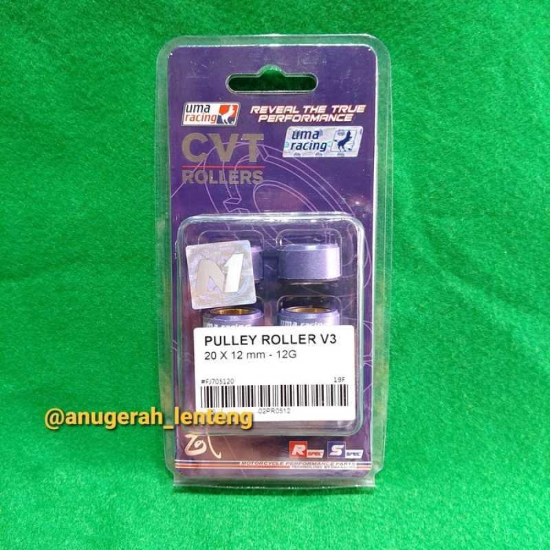 Jual Roller Uma Racing 12 G Gram Yamaha Nmax Aerox 155 Mio M3 Xeon ...