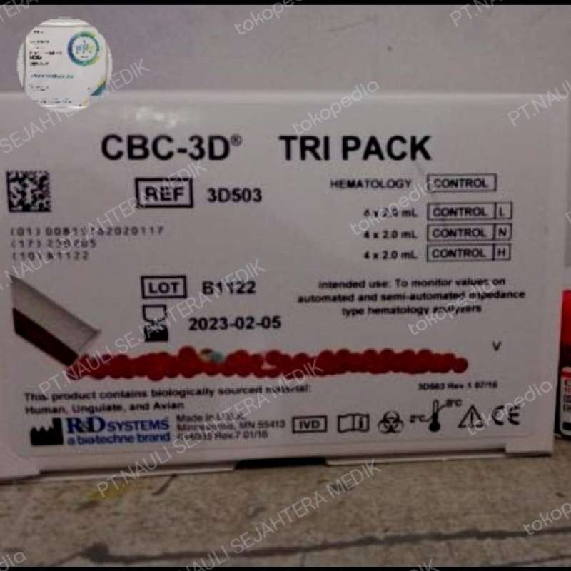 Jual Control Hematology 3 Diff Di Seller Himama Store - Kali Abang ...
