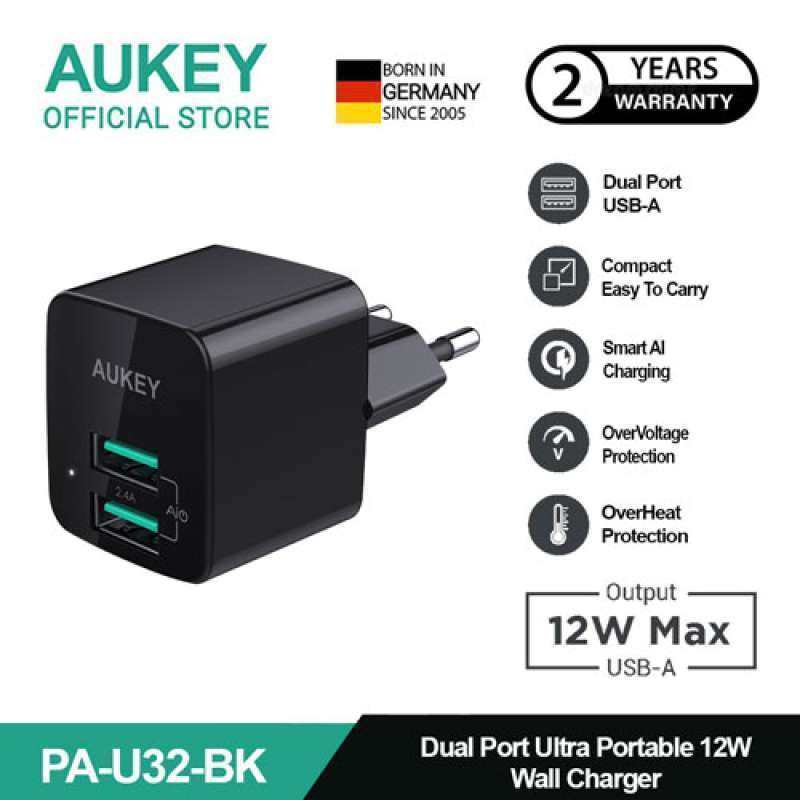 Promo Aukey Pa-u32 Diskon 21% Di Seller Blibli.com - Gudang Blibli | Blibli