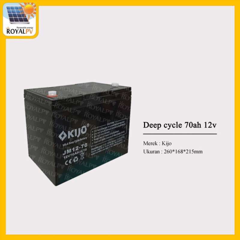Promo Sale Baterai 70ah, Baterai Vrla 70ah, Baterai Deep Cycle 70ah ...