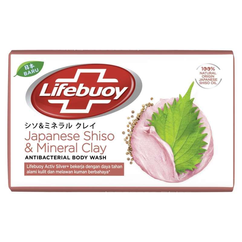 Promo Lifebuoy Japanese Shiso & Mineral Clay Sabun Batang 110 G [4 Pcs ...