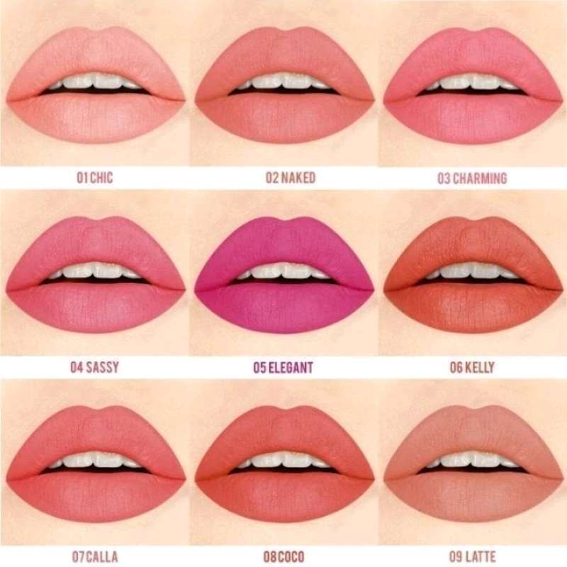 Jual You Rouge Velvet Matte Lip Cream|rouge The Gold One 4.5g Long ...