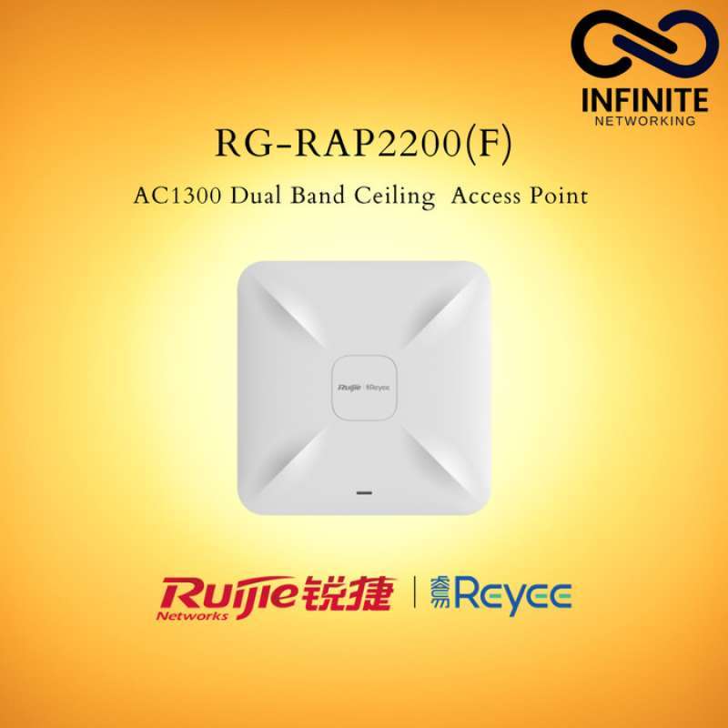Jual Ruijie Reyee Rg-rap2200(f) Mu-mimo Dual-stream Dua Fe Ports Di ...