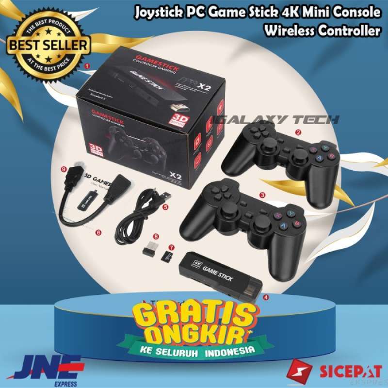 Promo Joystick Pc Game Stick 4k Mini Console Wireless Controller ...