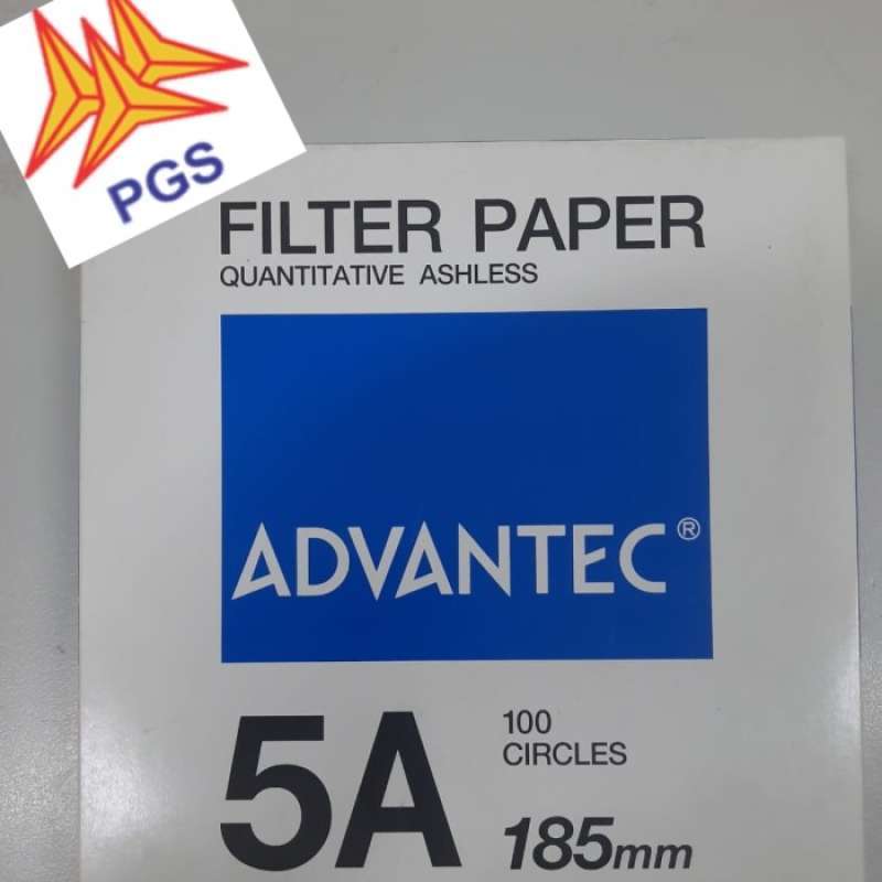Jual Advantec Filter Paper Quantitative No 5a Diameter 185 Mm Di Seller ...