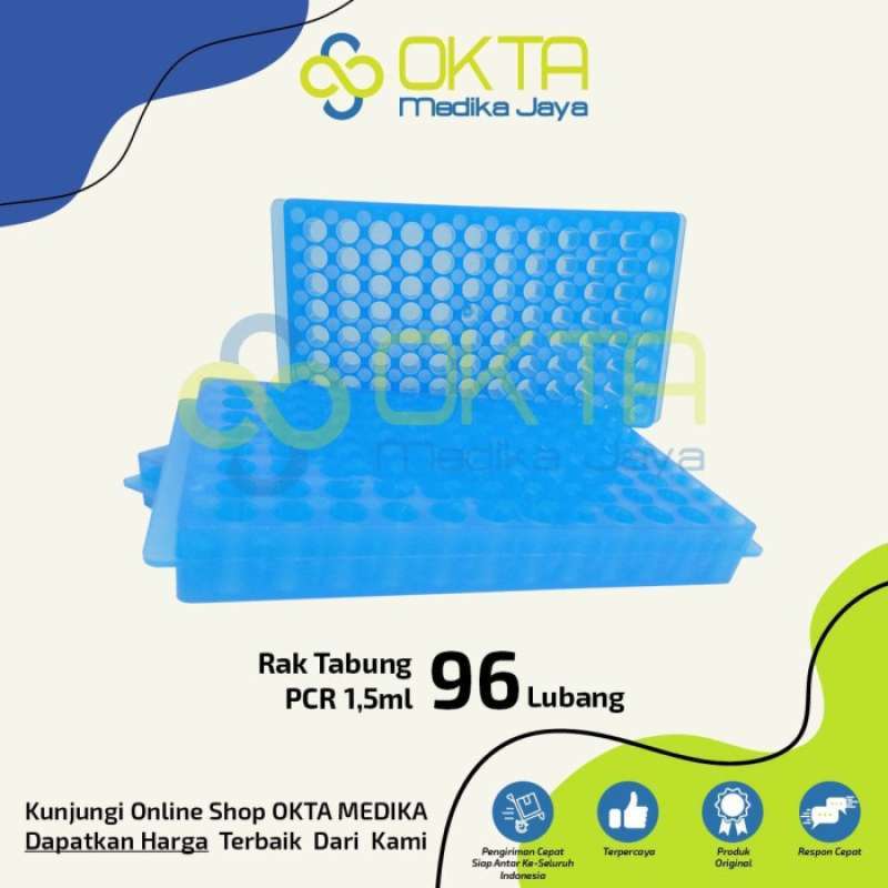 Promo Rack Pcr Tube/rak Tabung Pcr 96 Lubang Diskon 33% Di Seller Cahaya.id - Pondok Pinang ...