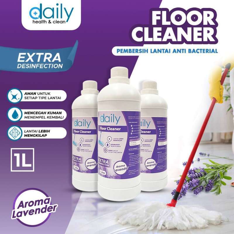 Jual Daily Floor Cleaner Anti Bacterial 1 Liter / Sabun Pembersih ...