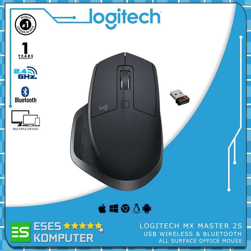 Jual Mouse Logitech Mx Master S Wireless Bluetooth Multi Device Di Seller Eses Komputer